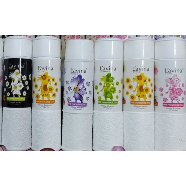 Levinia Perfume Talcum Powder - 120gm – AKIAMORE