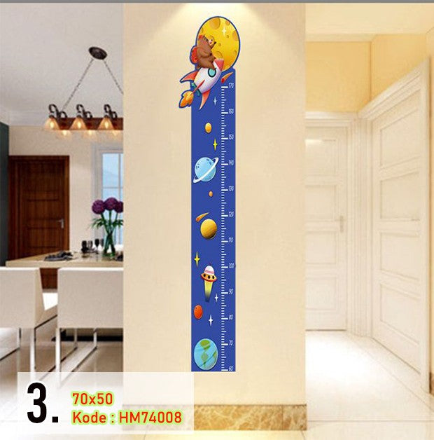 Height Chart Wall Sticker Wall Hanging Measuring Growth Chart Wall Sti ...