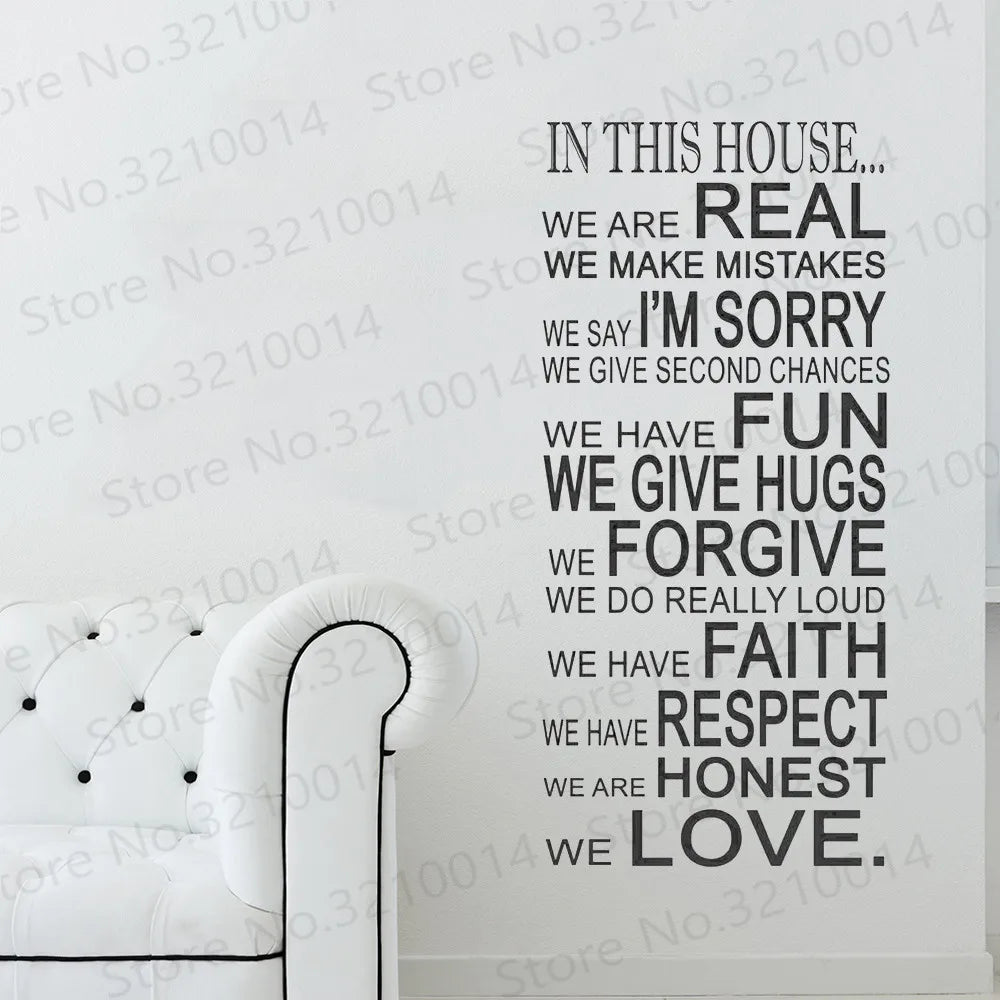 English Letter Wall Sticker – AKIAMORE