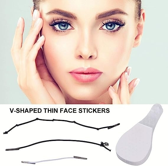 Face Lifting Sticker, Invisible Face Lifting Patches Thin Face Chin Li ...